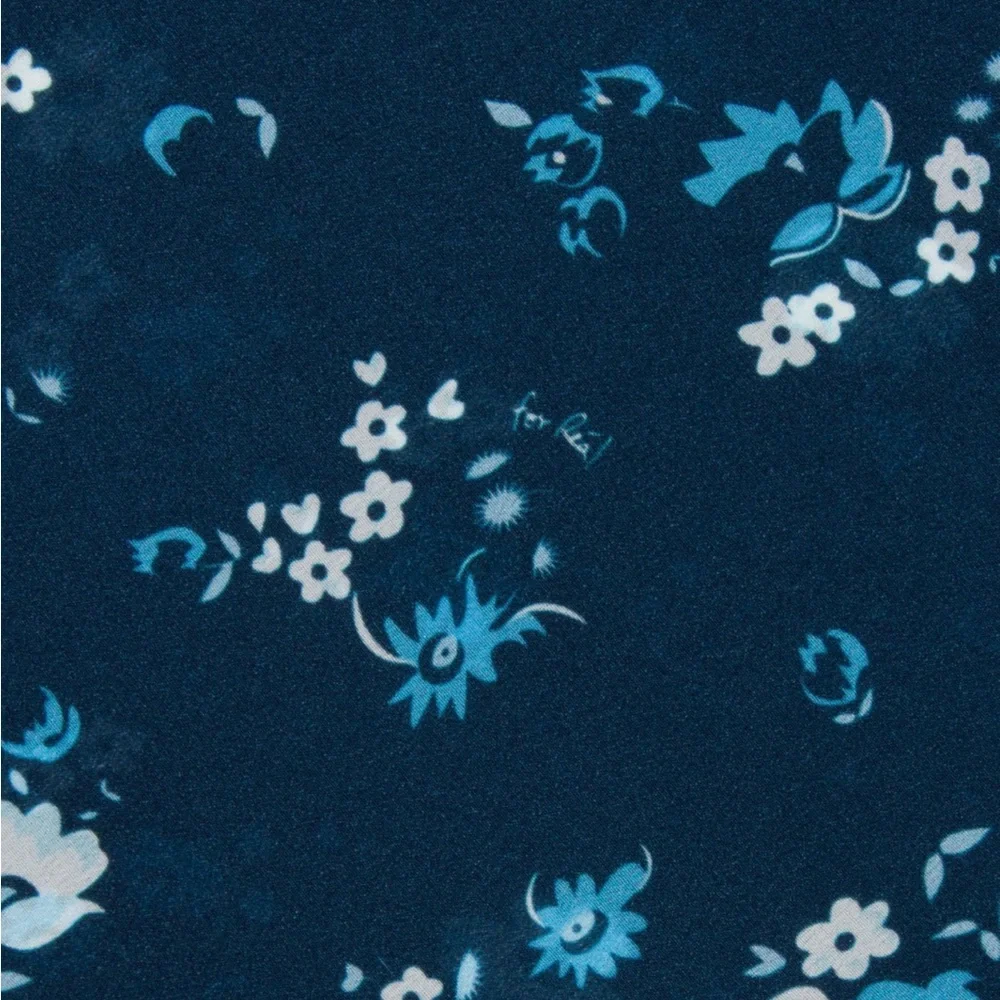Realisation Par | Dresses | Realisation Par Amelia Blue Floral Midi ...